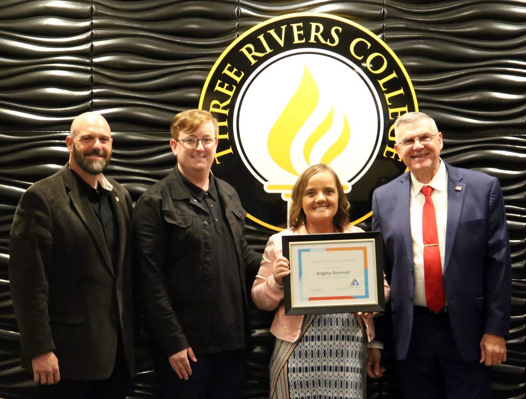 Three Rivers College honors Angela Rommel as Practicum Supervisor of ...